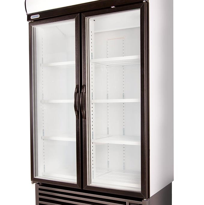 HD1140F – Upright Display Freezer – Pro Freeze